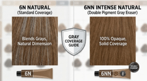 6N vs. 6NN Hair Color: Complete Comparison Guide for Gray Coverage